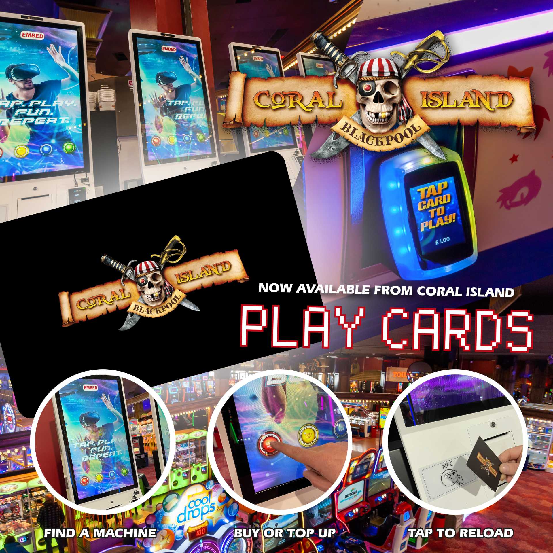 Have You Seen The New Coral Island Play Cards?