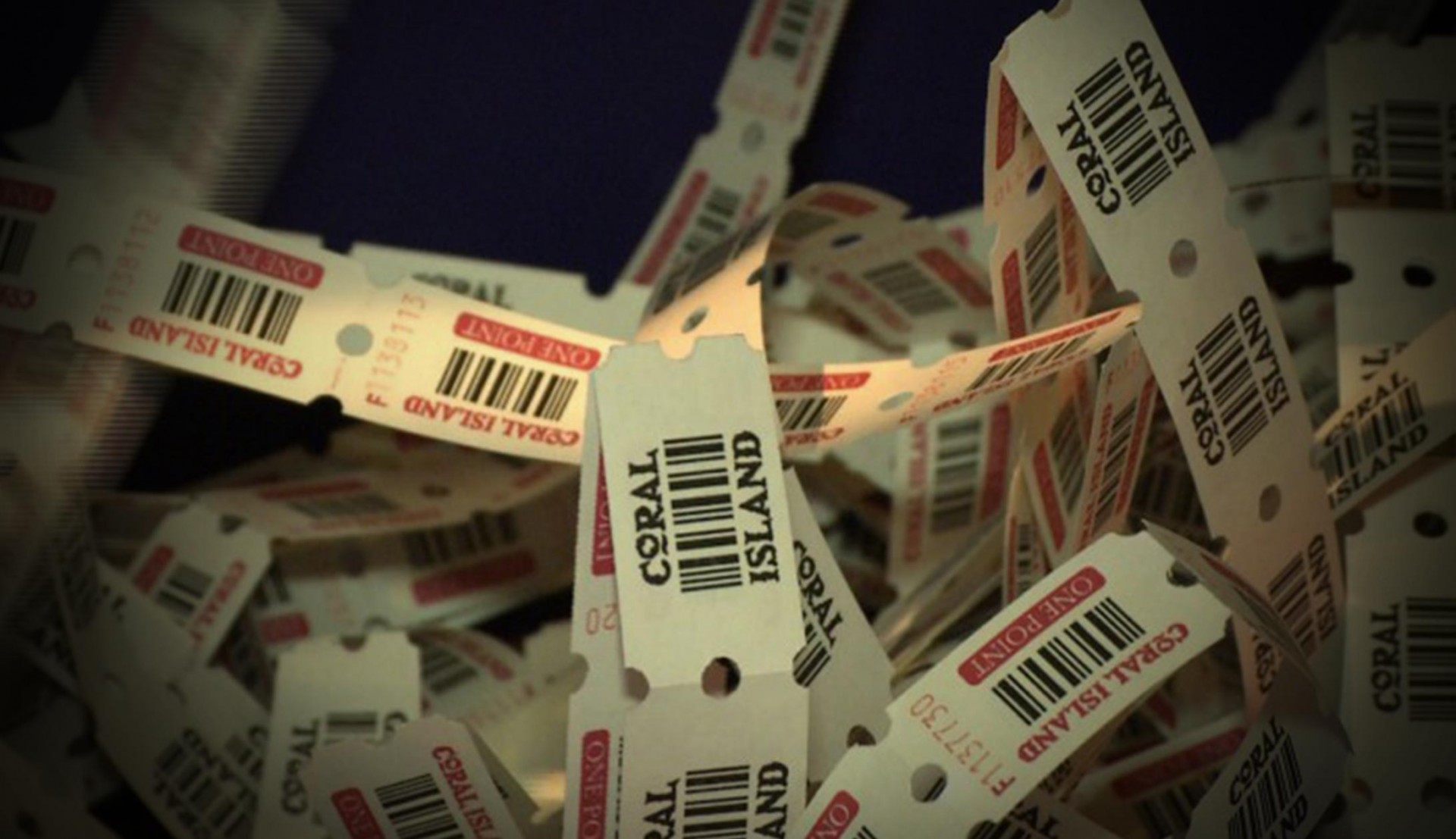 Ticket Games at Coral Island